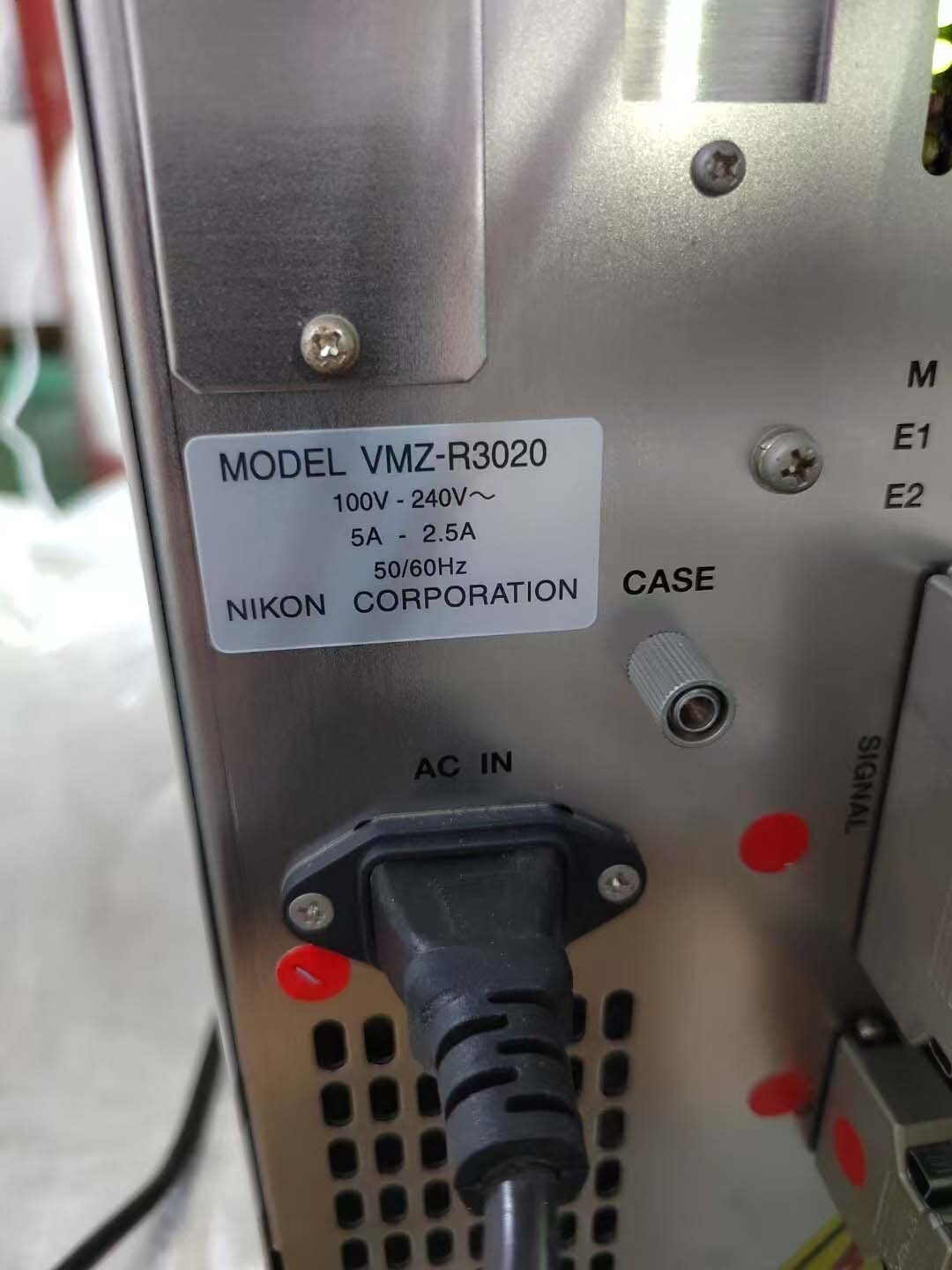 NIKON NEXIV VMZ-R3020 顯微鏡 用於銷售價格 #293768344, 2015 > 從 CAE 購買