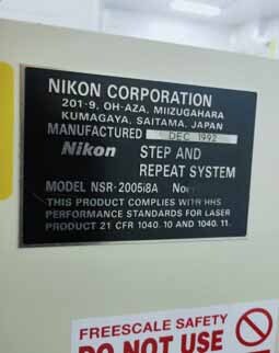 NIKON NSR 2005 i8A Stepper used for sale price #293623360, 1992 > buy ...