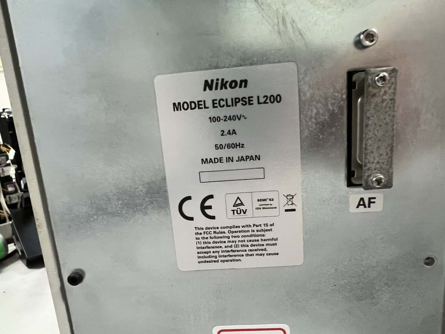 NIKON Eclipse L200 Microscope used for sale price #293802593 > buy from CAE