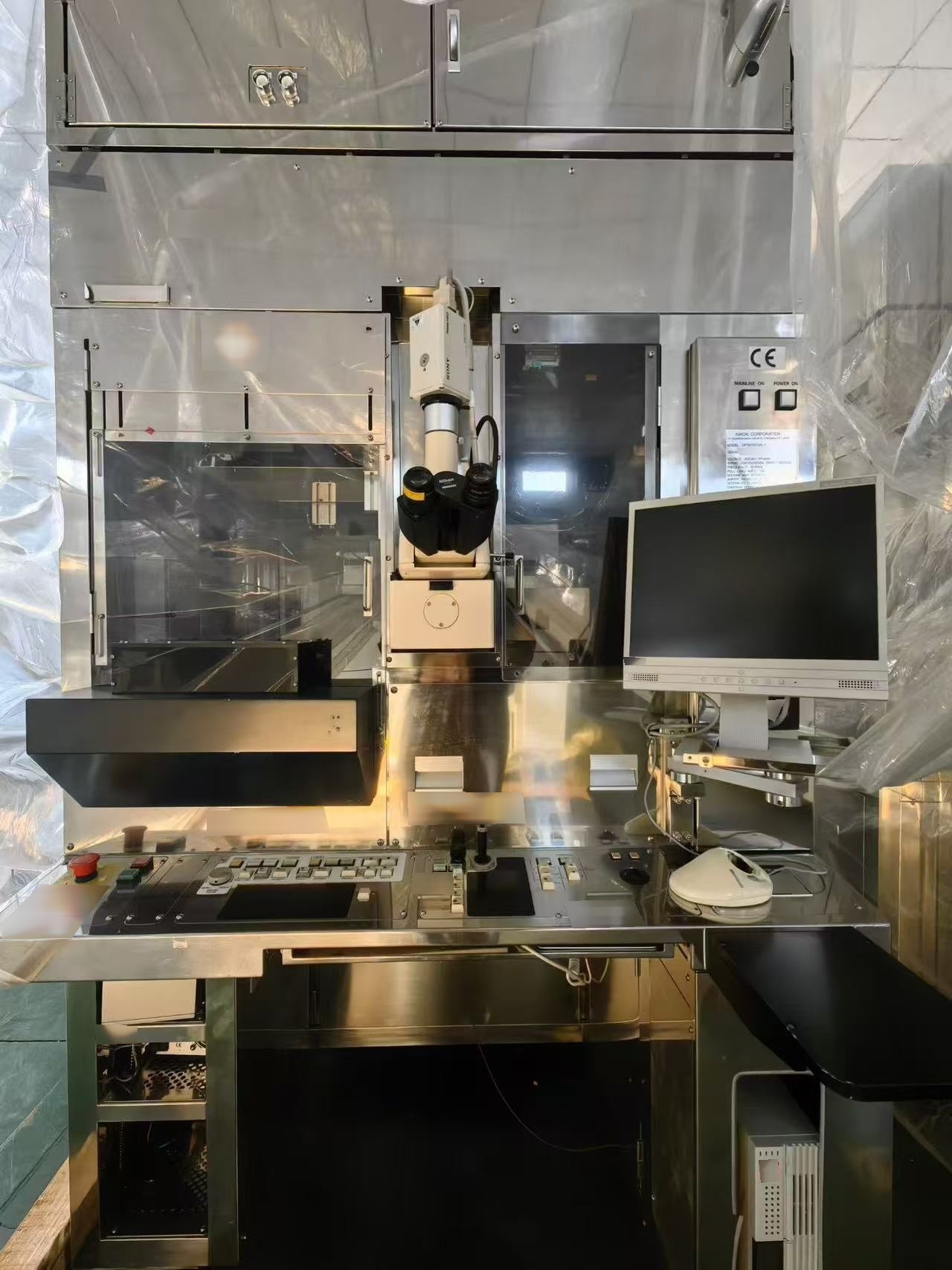 NIKON Optistation VII Mask & Wafer Inspector used for sale price ...