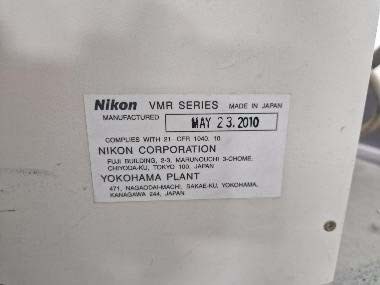 NIKON VMR-6555 Microscope used for sale price #293807145, 2010 > buy ...