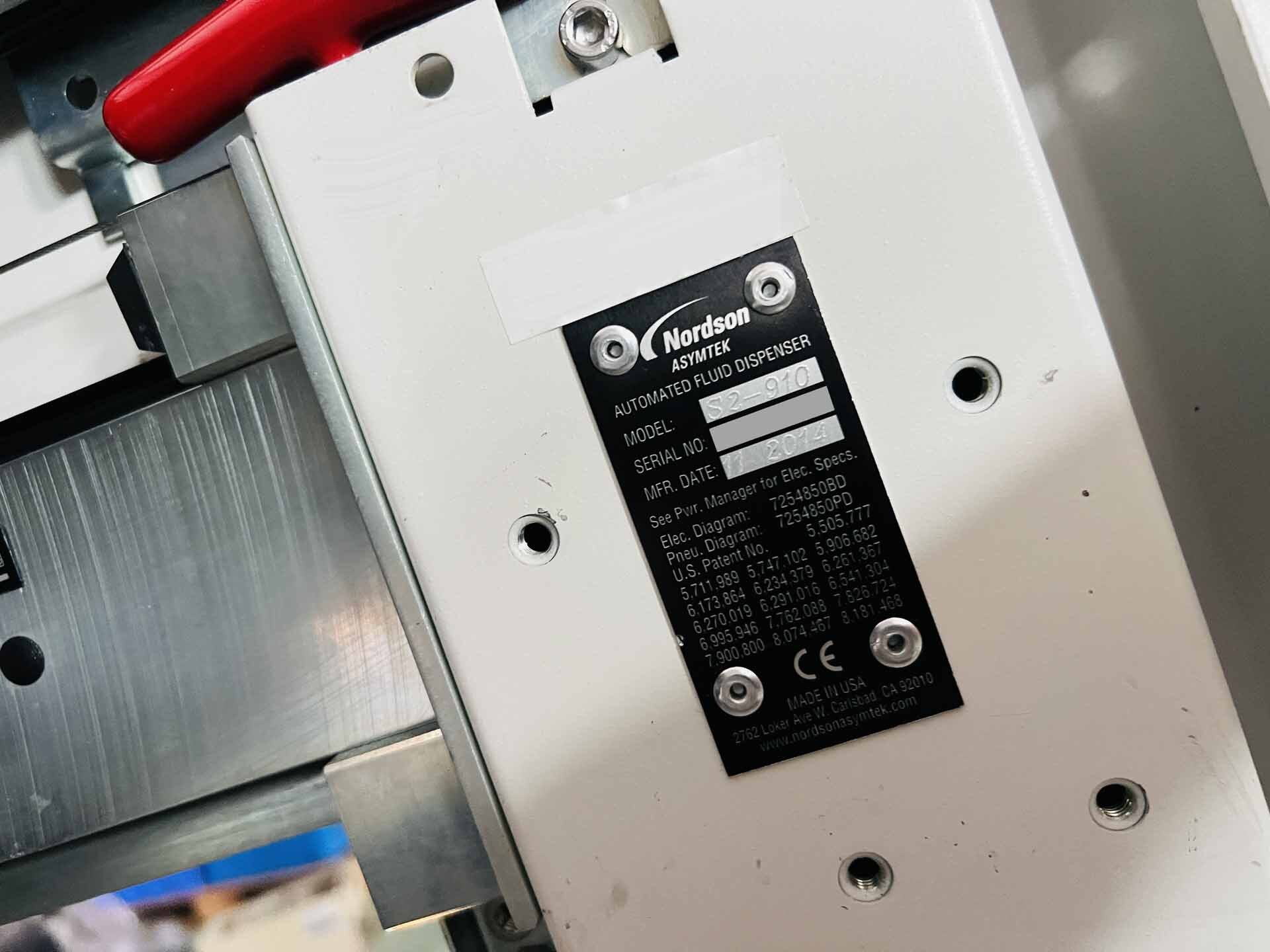 NORDSON / ASYMTEK Spectrum S2-910 used for sale price #293664102, 2014 ...