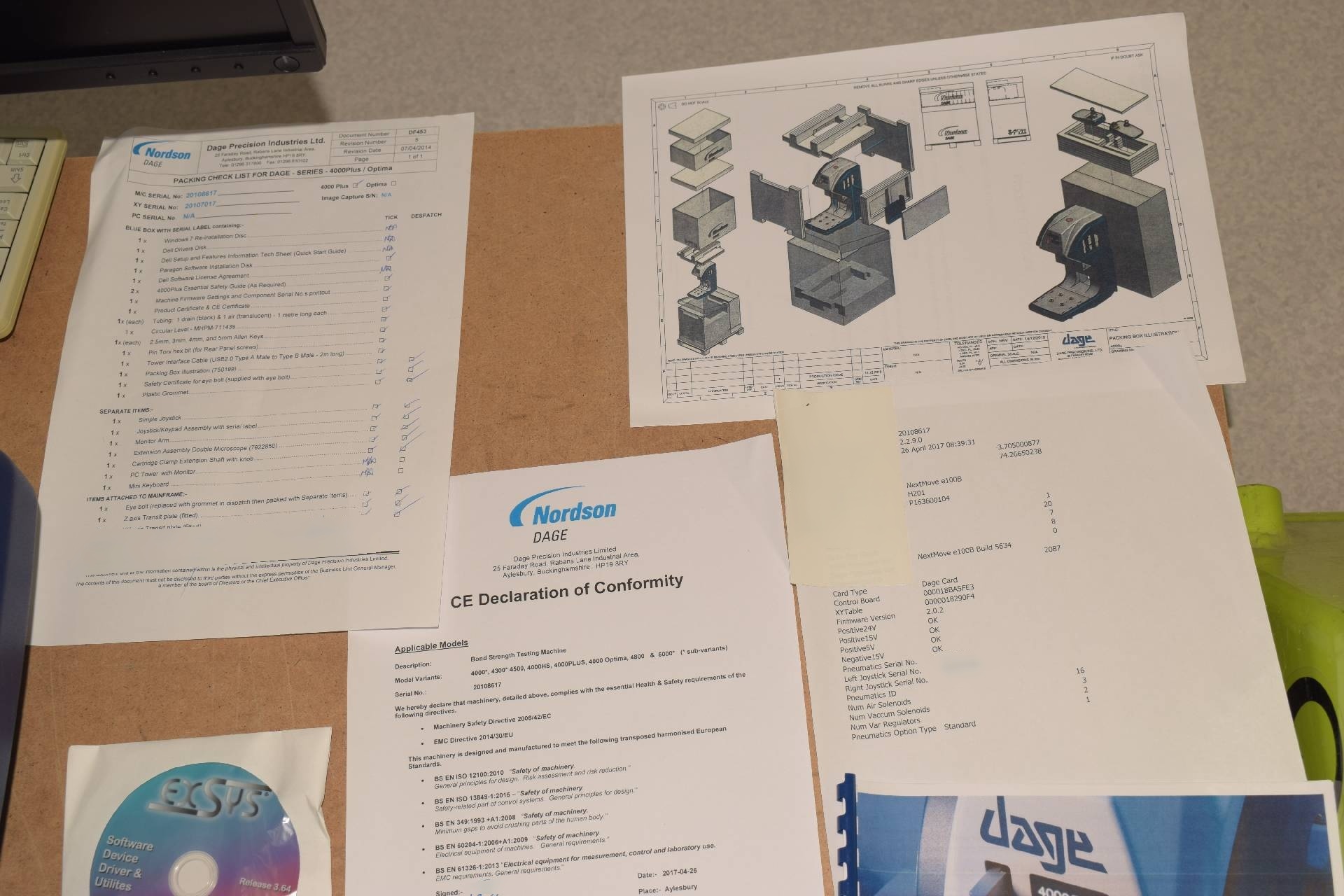 NORDSON / DAGE 4000 Optima Bonder used for sale price #293820445, 2017 ...
