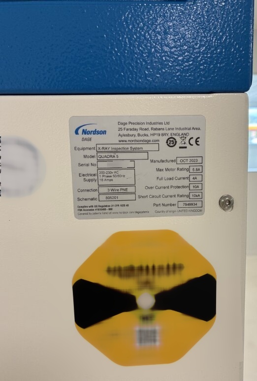 NORDSON / DAGE Quadra 5 X-ray Equipment used for sale price #293822355 ...