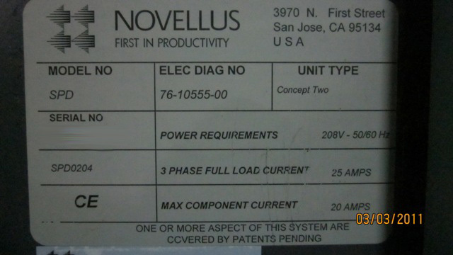 NOVELLUS CONCEPT 2 Dual Speed Reactor used for sale price #143294, 1998 ...