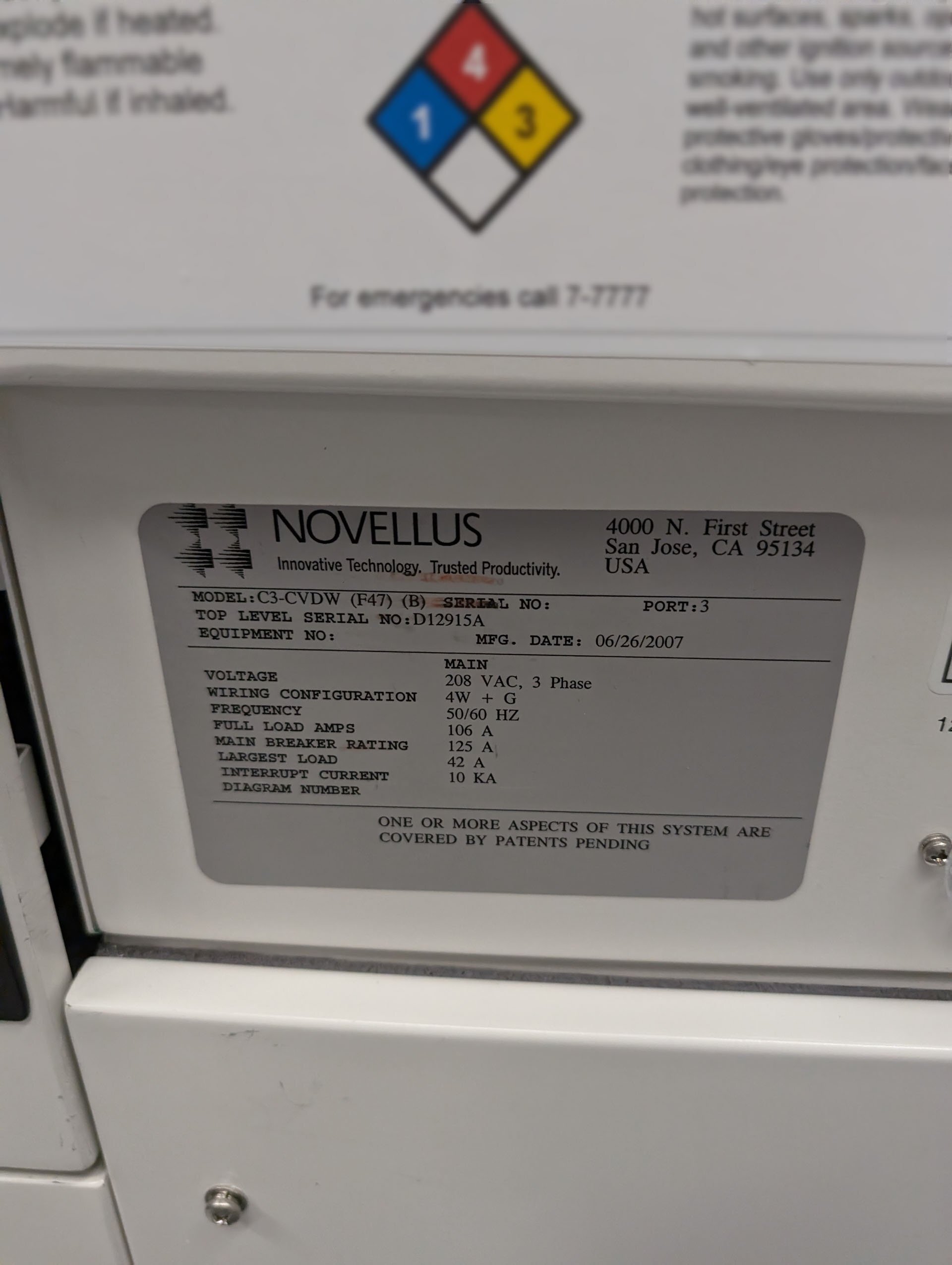 NOVELLUS Concept 3 Altus Reactor used for sale price #293767145 > buy ...