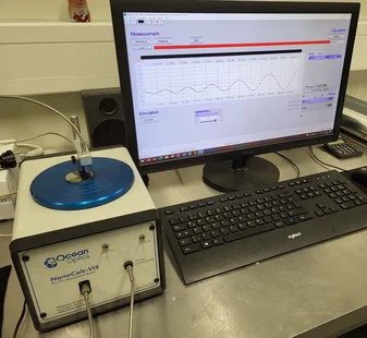 OCEAN OPTICS NanoCalc-VIS Mask & Wafer Inspector used for sale price ...