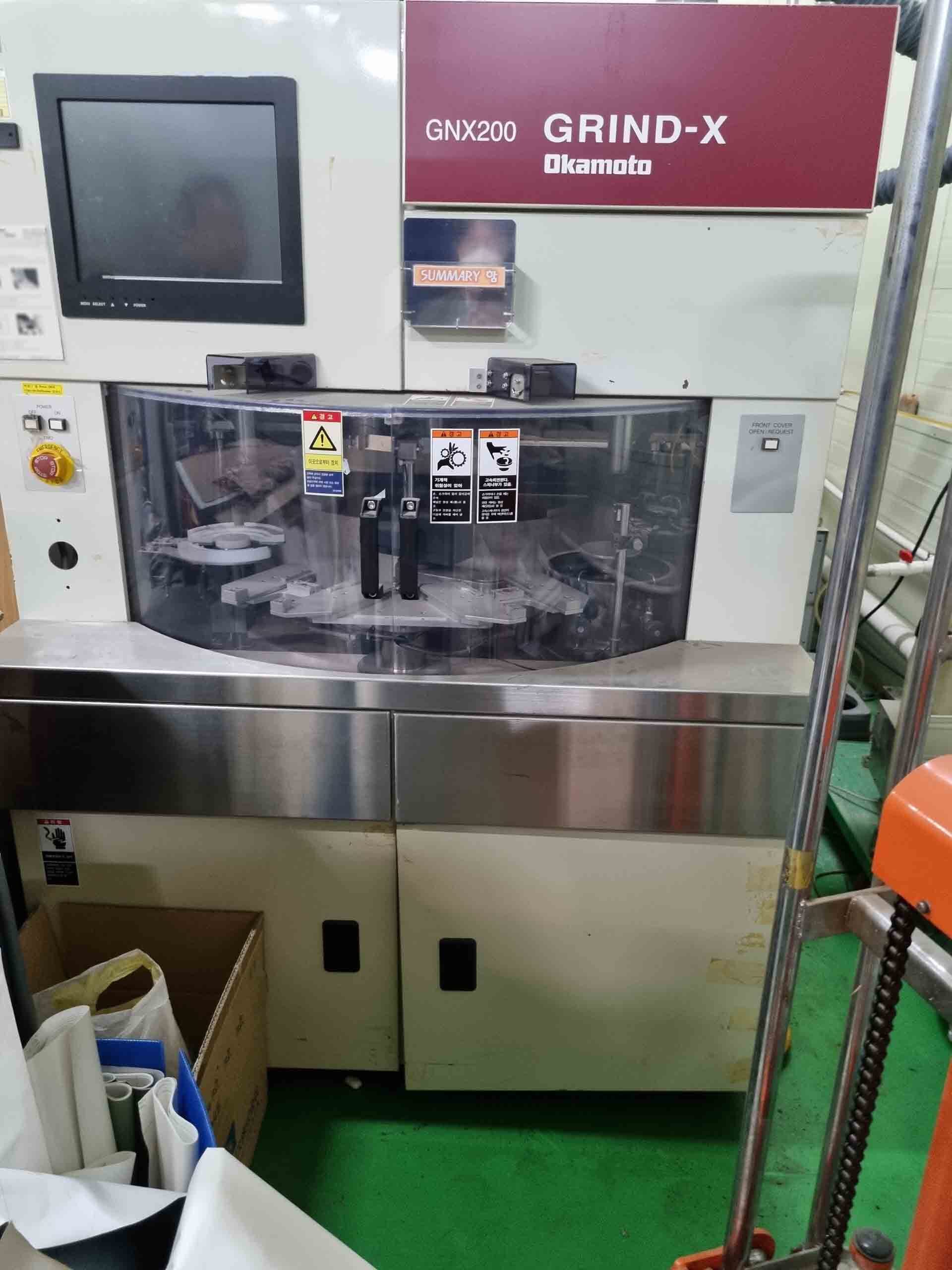 OKAMOTO GNX 200 Wafer Grinder, Lapper & Polisher used for sale price ...