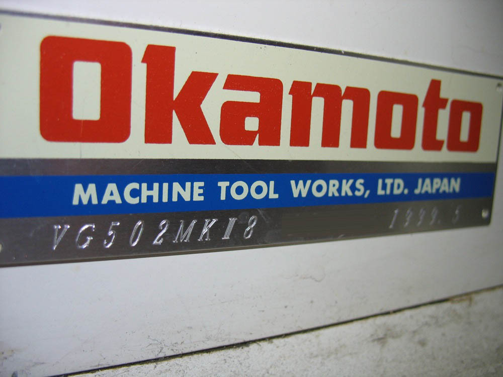 OKAMOTO VG 502 MKII 8 웨이퍼 그라인더, 랩퍼 & 폴리셔 판매 가격 #9047002, 1999에 사용됨 > CAE에서 구매