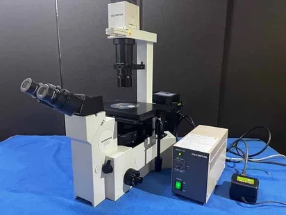 OLYMPUS IX50-S8F Microscope used for sale price #293754389 > buy from CAE
