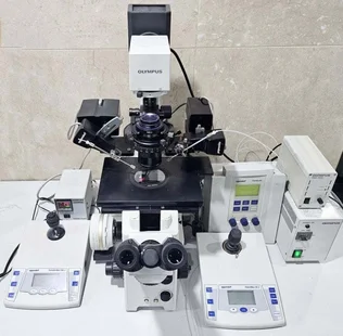 OLYMPUS IX71 Microscope used for sale price #293768098 > buy from CAE