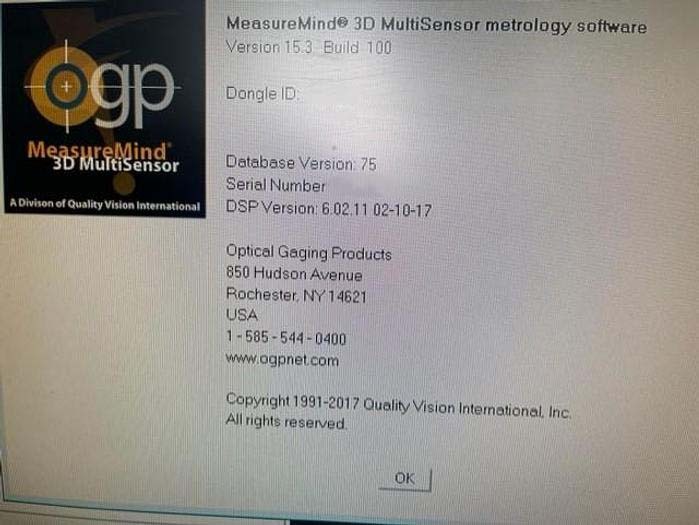 OPTICAL GAGING PRODUCTS / OGP SmartScope Flash 500 Optical Comparator ...