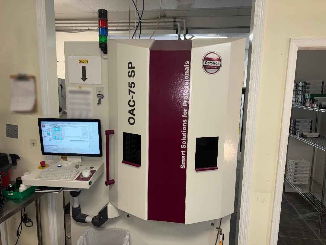 OPTOTECH OAC 75 SP Box Coater used for sale price #293779331, 2019 > buy from CAE