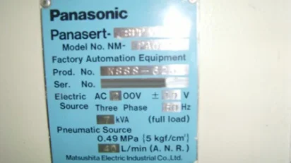 PANASONIC Panasert SPPV Printer used for sale price #121643, 1999 > buy ...