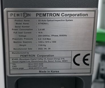 Used PEMTRON Athena PC BOARD ASSEMBLY AND MANUFACTURING for sale > buy ...