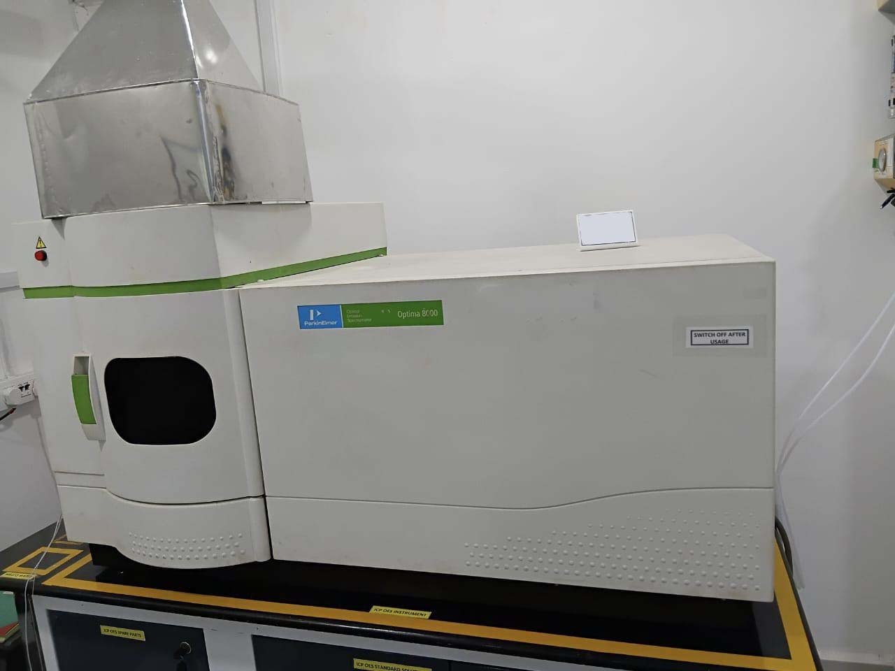 PERKIN ELMER Optima 8000 Spektrometer gebraucht zum Verkaufspreis ...