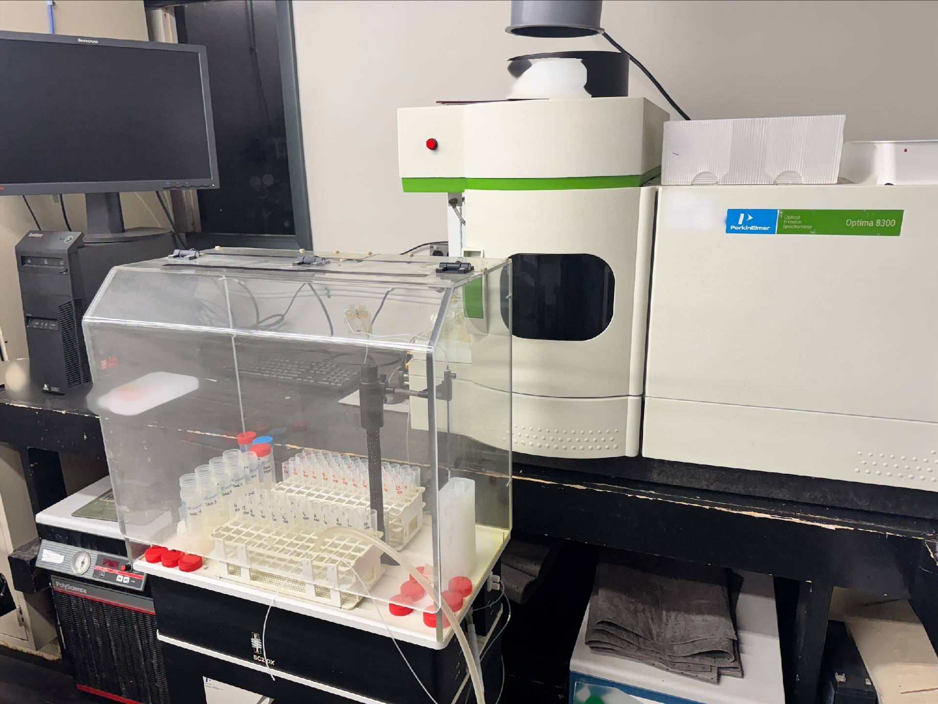 PERKIN ELMER Optima 8300 DV Spectrometer used for sale price #293809861 ...