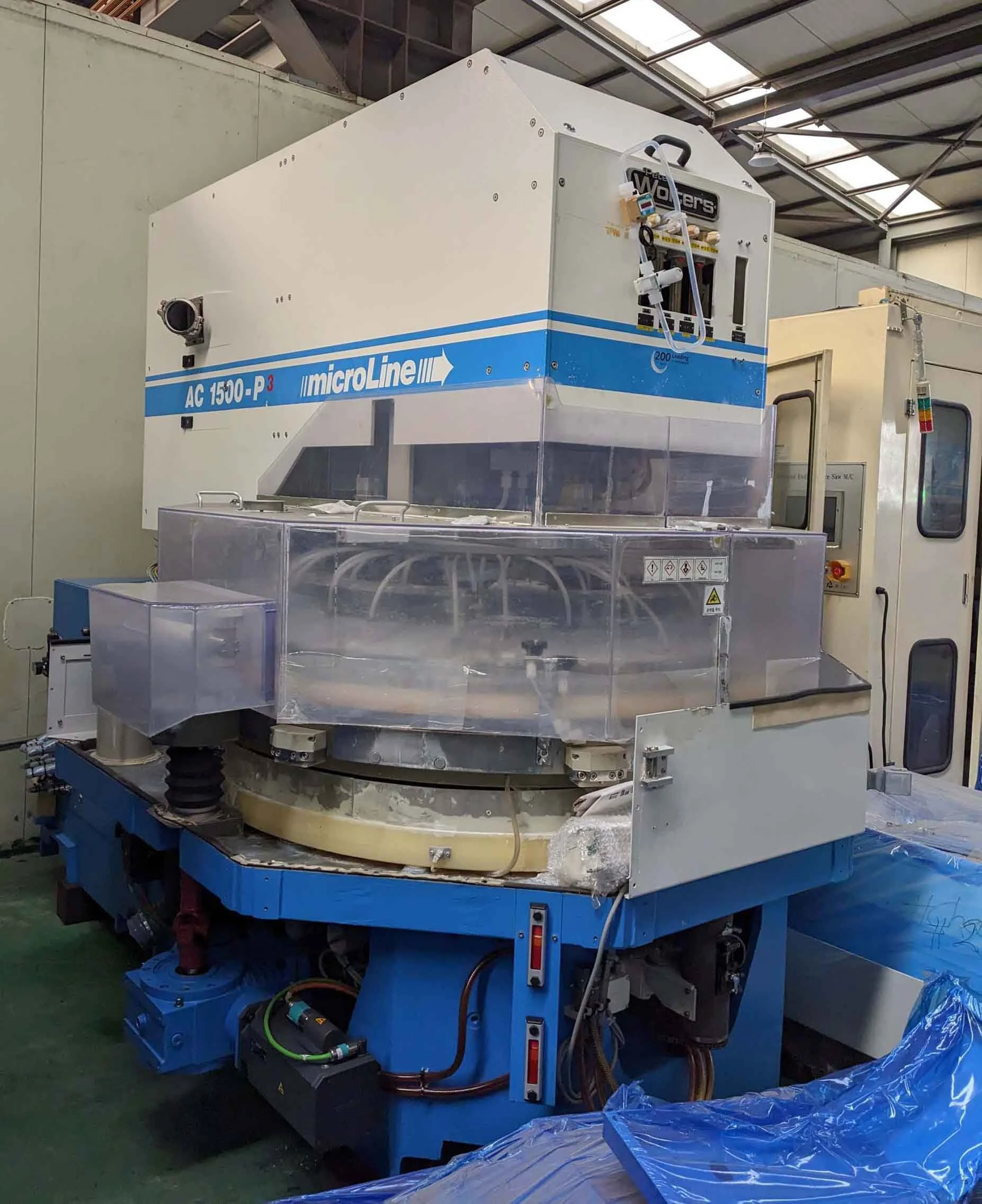 PETER WOLTERS / LAPMASTER MicroLine AC 1500-P3 Wafer Grinder, Lapper ...