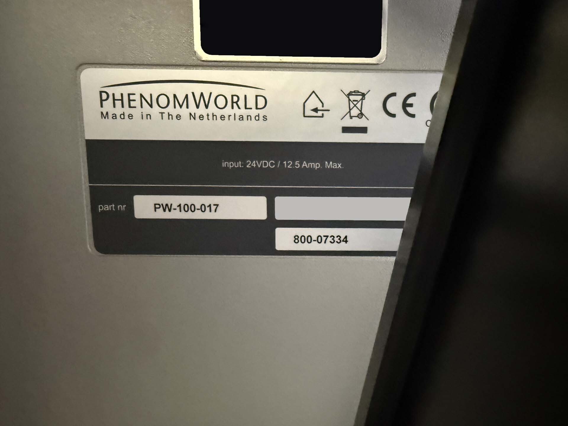 PHENOMWORLD Phenom ProX SEM used for sale price #293768487, 2015 > buy from CAE