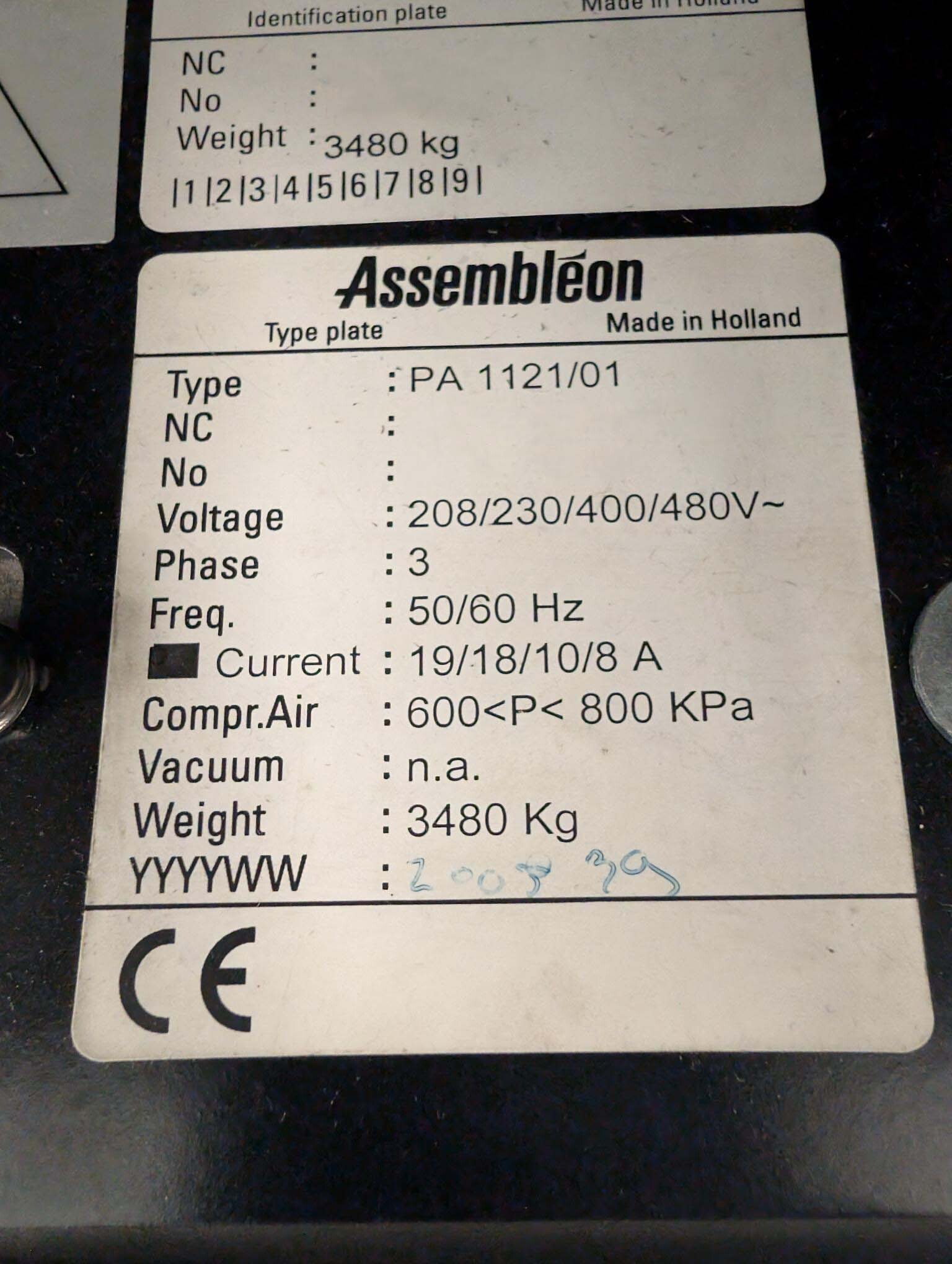 PHILIPS / ASSEMBLEON AX5 used for sale price #293765877, 2005 > buy ...