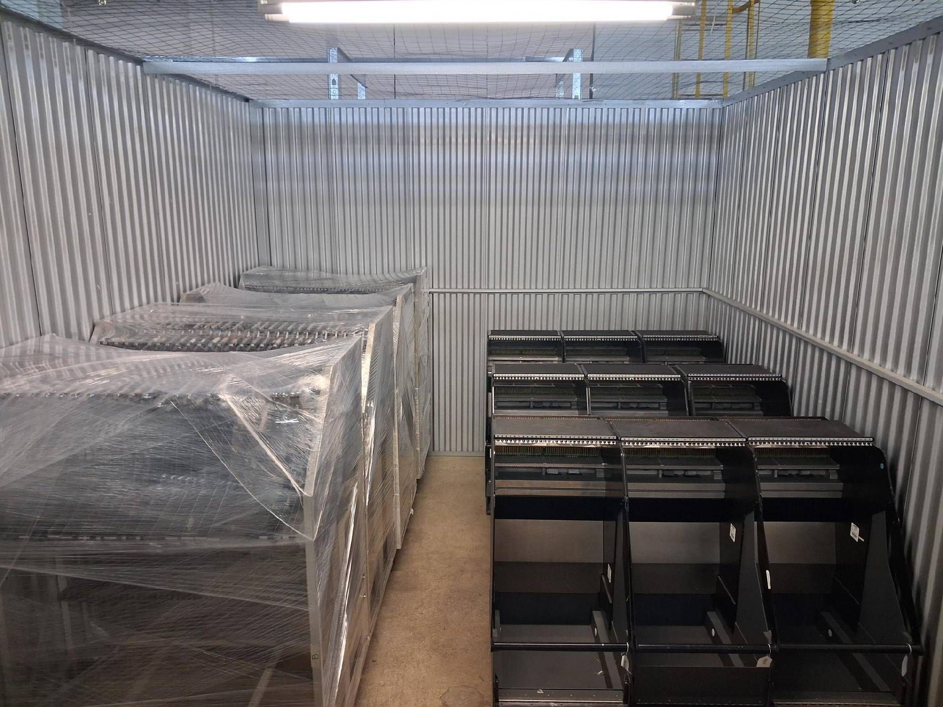 PHILIPS / ASSEMBLEON Lot of ITF feeders, trolleys, storage carts Wafer ...