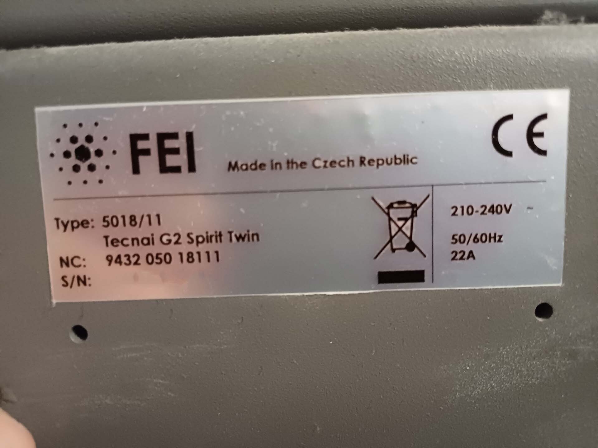 PHILIPS / FEI Tecnai G2 Spirit Twin SEM used for sale price #293800582 ...