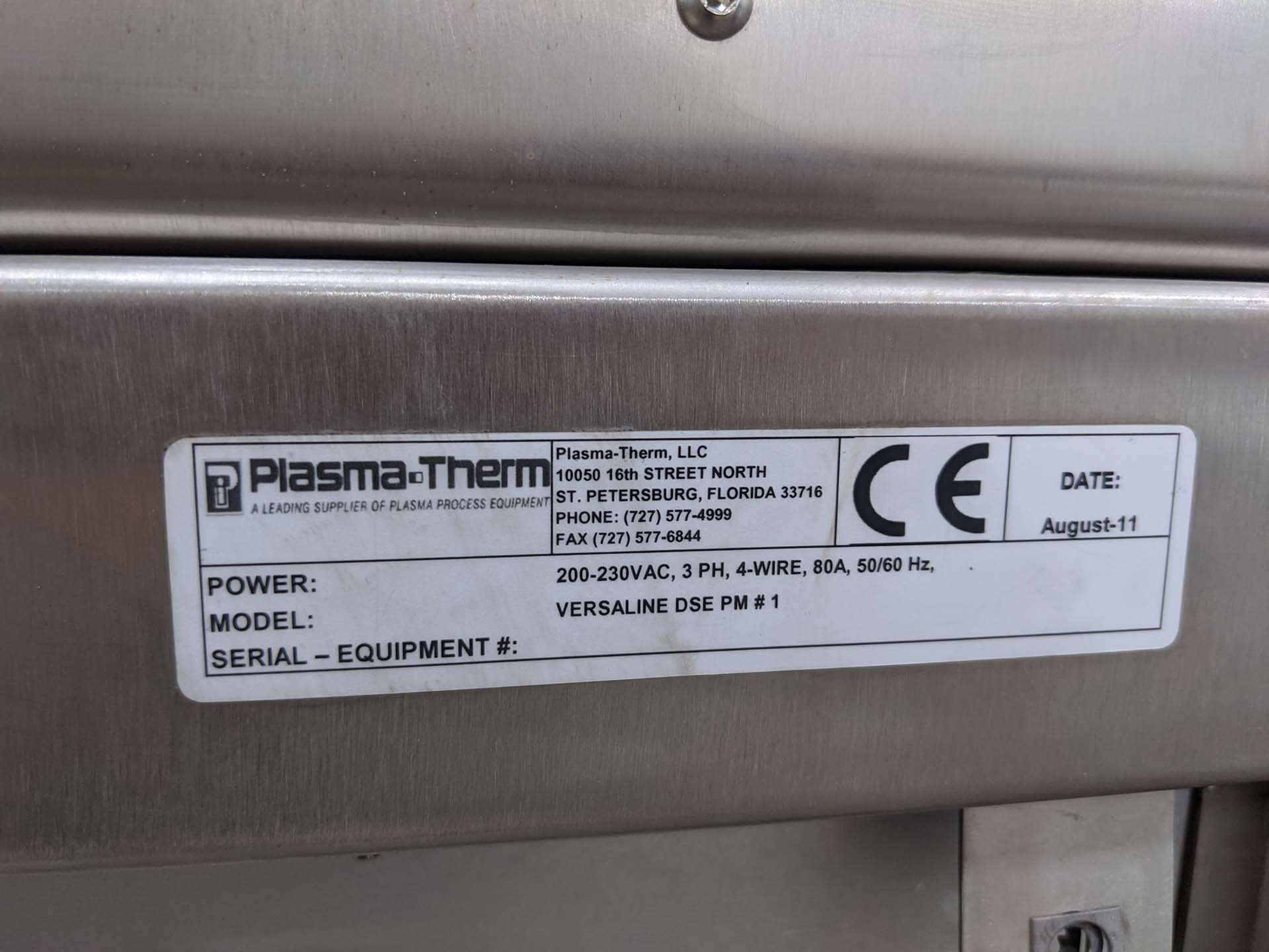 PLASMATHERM Versaline 익숙한 판매용 가격 #293623685, 2011 > 사다 from CAE