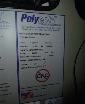 POLYCOLD PFC 330ST チラー - 再循環・排熱 はセール価格 #152887, 1998 で使用されています > CAE から購入