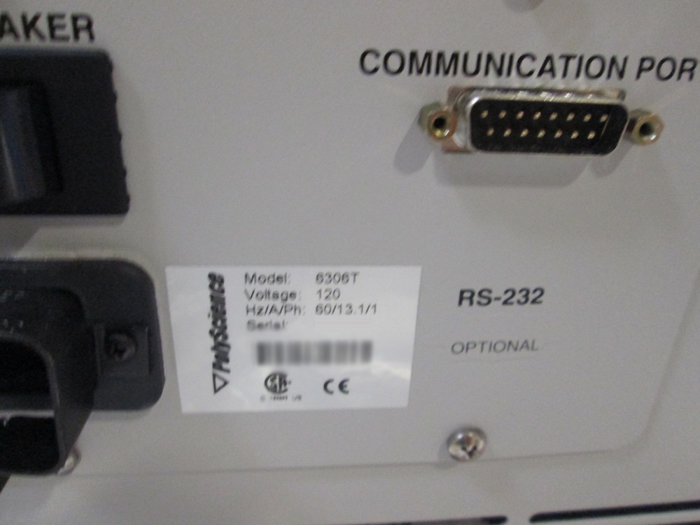 POLYSCIENCE 6306T 칠러 판매 가격 #9040231에 사용됨 > CAE에서 구매