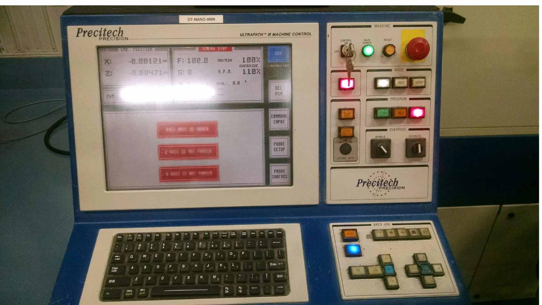 PRECITECH Nanoform 200 used for sale price #9118295, 1999 > buy from CAE