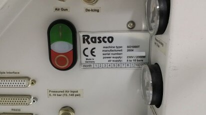 RASCO SO 1000T RT Handler used for sale price #9071423, 2004 > buy from CAE