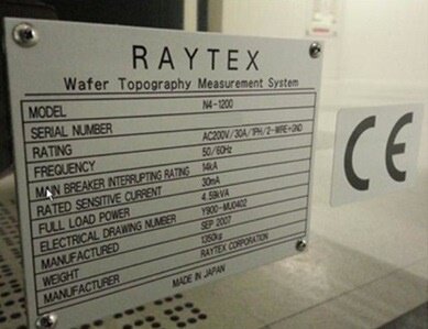 RAYTEX DynaSearch XP Wafer Tester used for sale price #9036913, 2008 ...