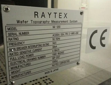 RAYTEX DynaSearch XP ウェハ検査装置・計測機器 はセール価格 #9036913, 2008 で使用されています > CAE ...