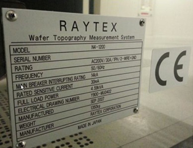 RAYTEX DynaSearch XP ウェハ検査装置・計測機器 はセール価格 #9036913, 2008 で使用されています > CAE ...