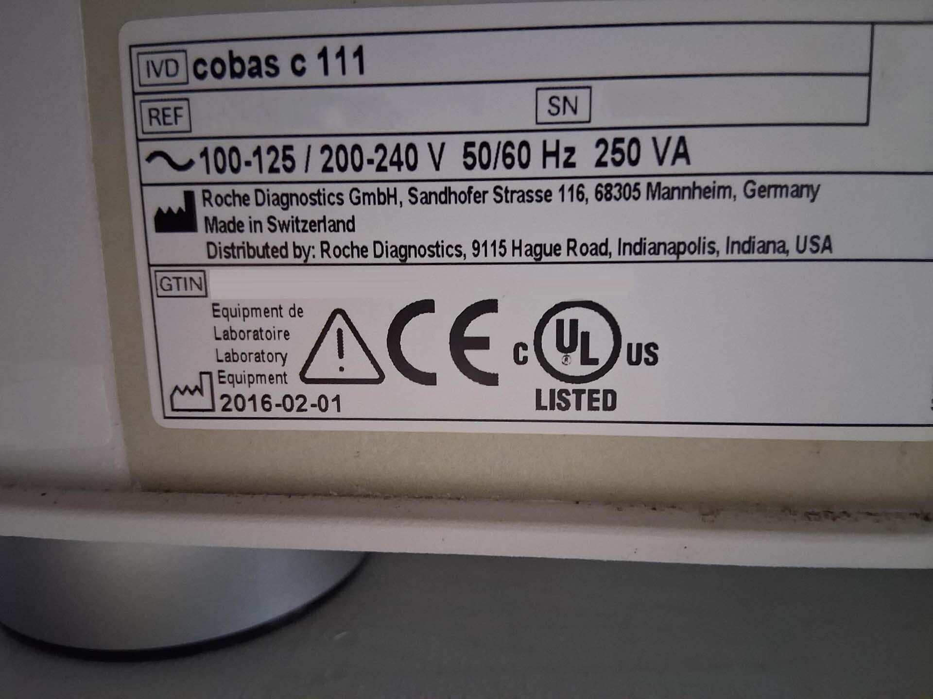 ROCHE Cobas C111 실험실 장비 & 액세서리 판매 가격 #293766574, 2016에 사용됨 > CAE에서 구매