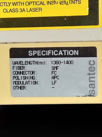SANTEC TSL-210 Laser used for sale price #9399552 > buy from CAE