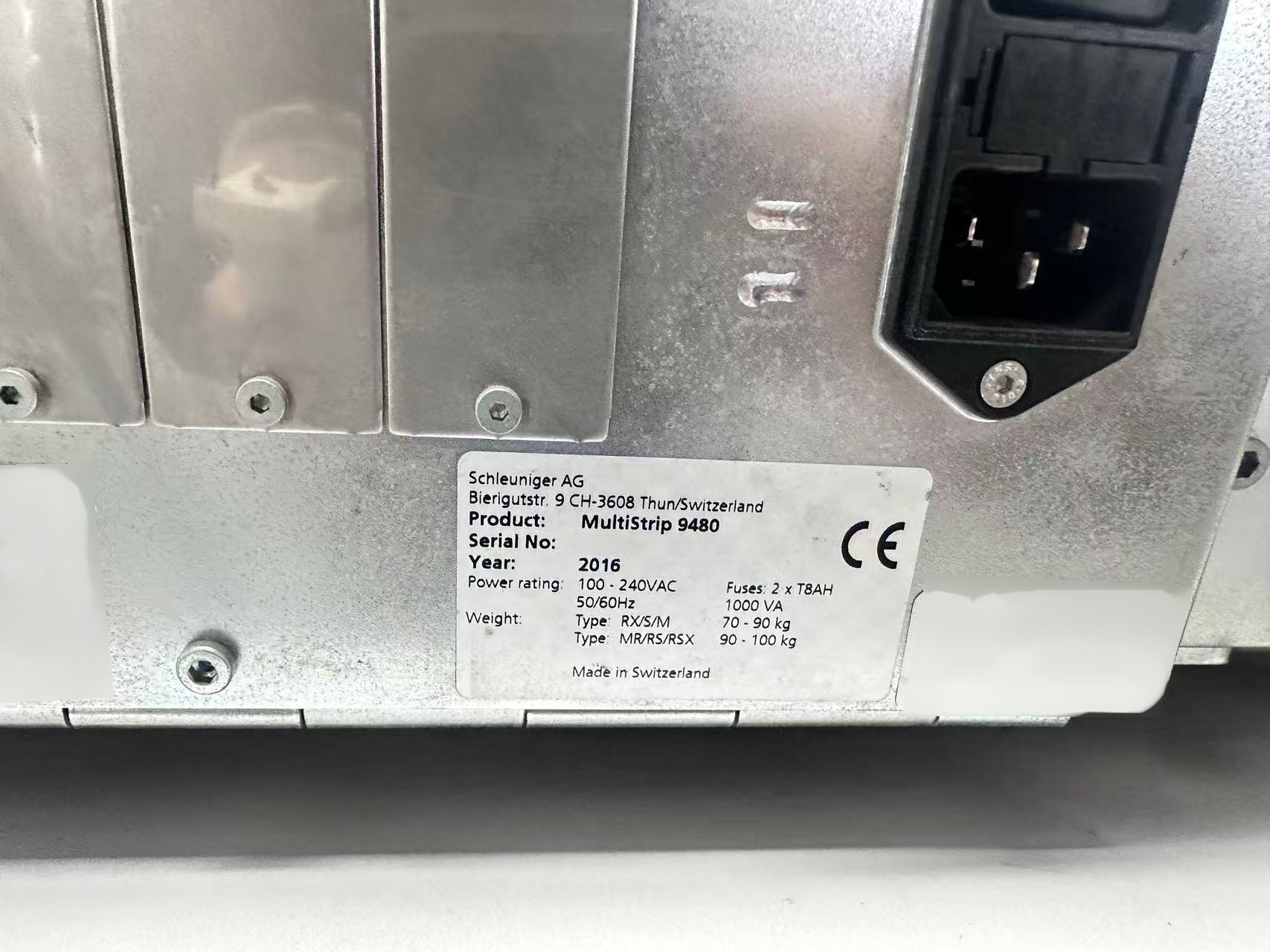 SCHLEUNIGER MultiStrip 9480 Wafer Processing Equipment used for sale ...