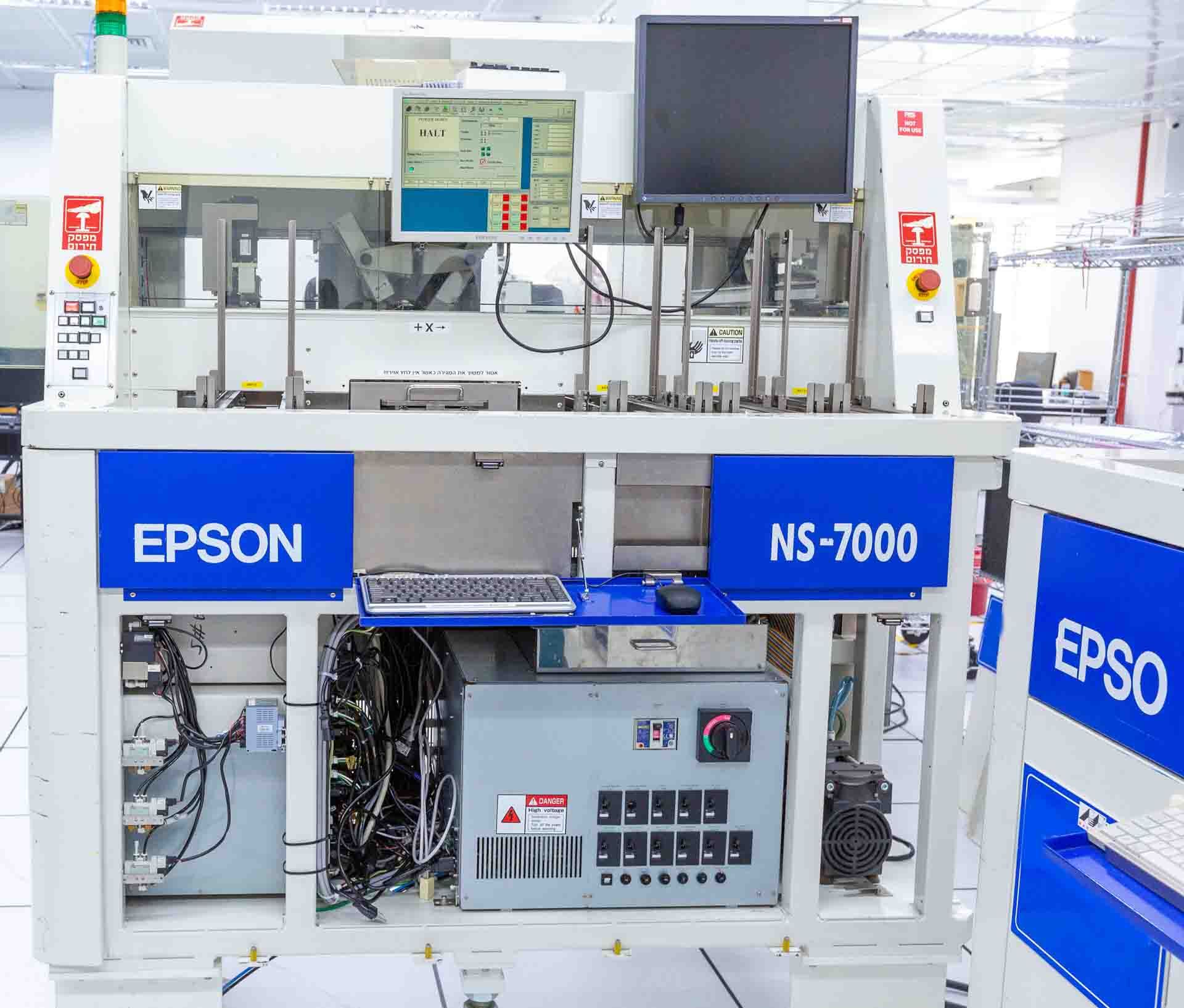 SEIKO / EPSON NS 7000 Handler used for sale price #9281083, 2004 > buy ...
