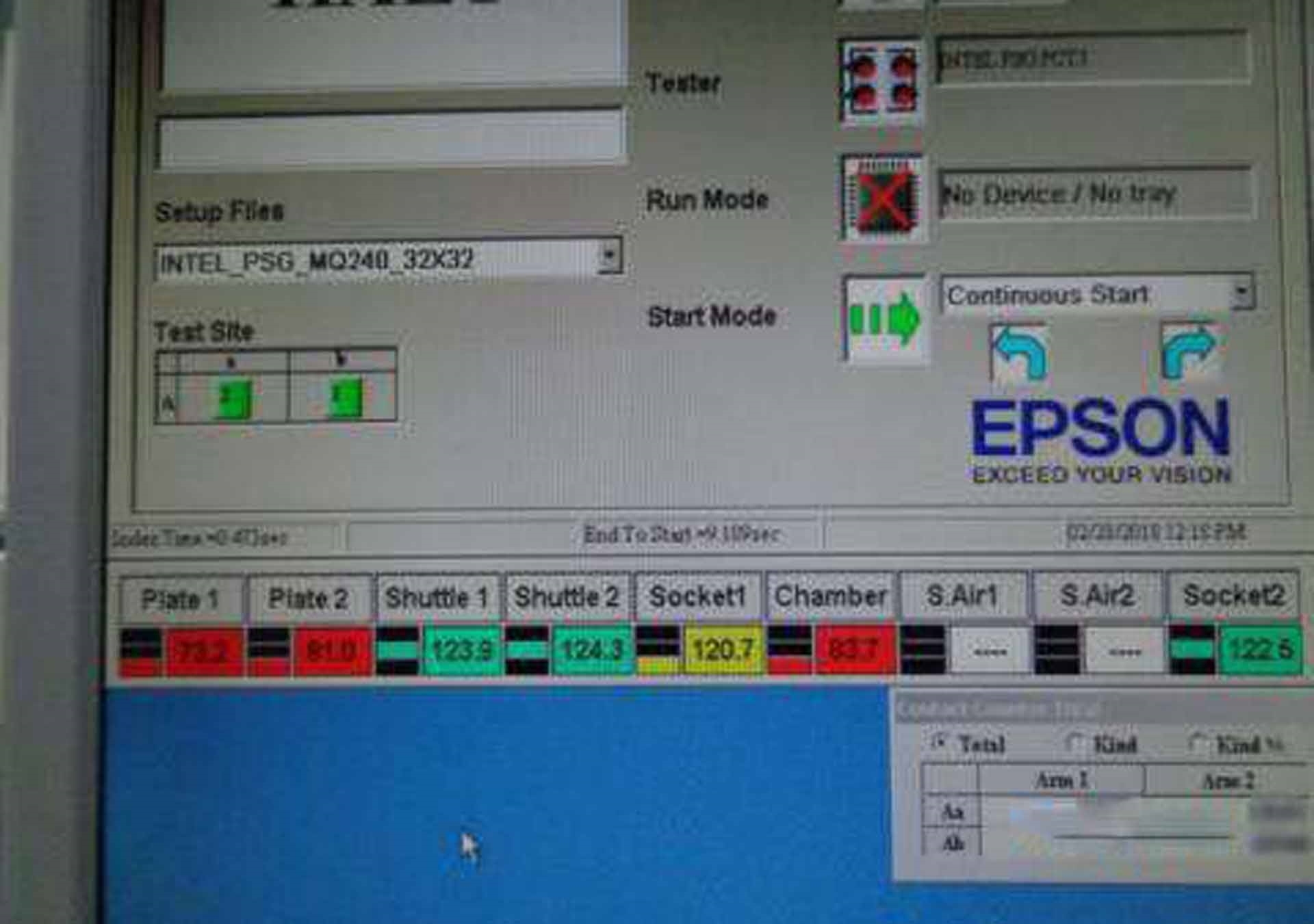 SEIKO / EPSON NS 8160W Handler used for sale price #9212915, 2012 > buy ...