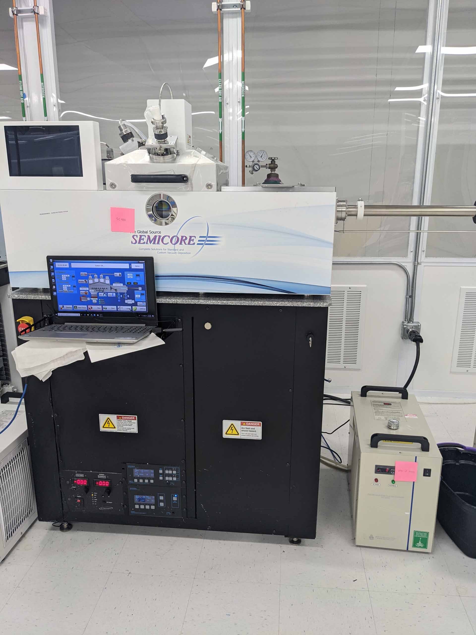 SEMICORE / MRC SC450 스퍼터링 시스템 판매 가격 #9409590에 사용됨 > CAE에서 구매