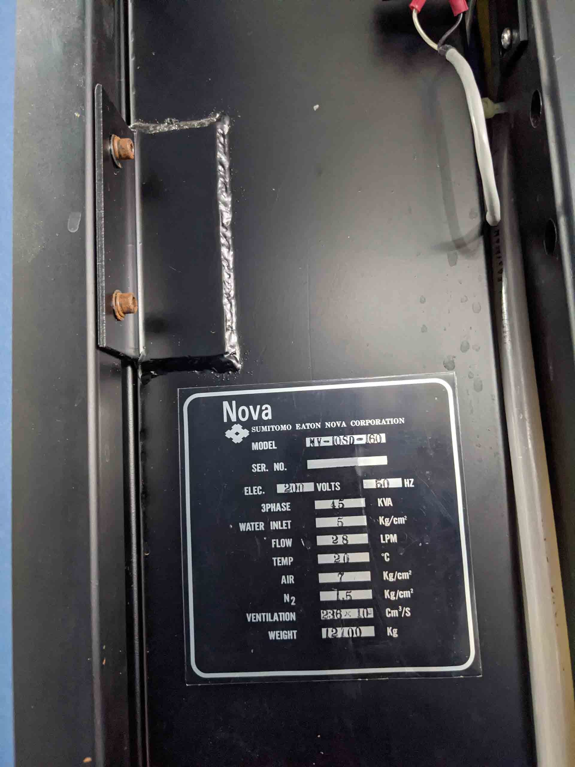 EATON NOVA / AXCELIS NV 10SD-160 익숙한 판매용 가격 #293634208 > 사다 from CAE