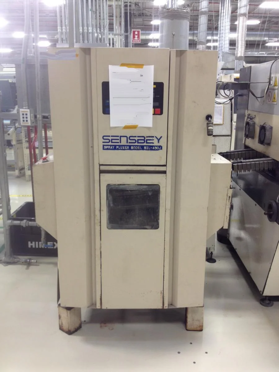 SENSBEY MXL-450J Pcb Solder Machine used for sale price #9131901, 1997 ...