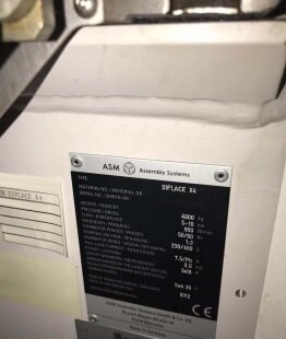 SIEMENS Siplace X4 used for sale price #9246524, 2012 > buy from CAE