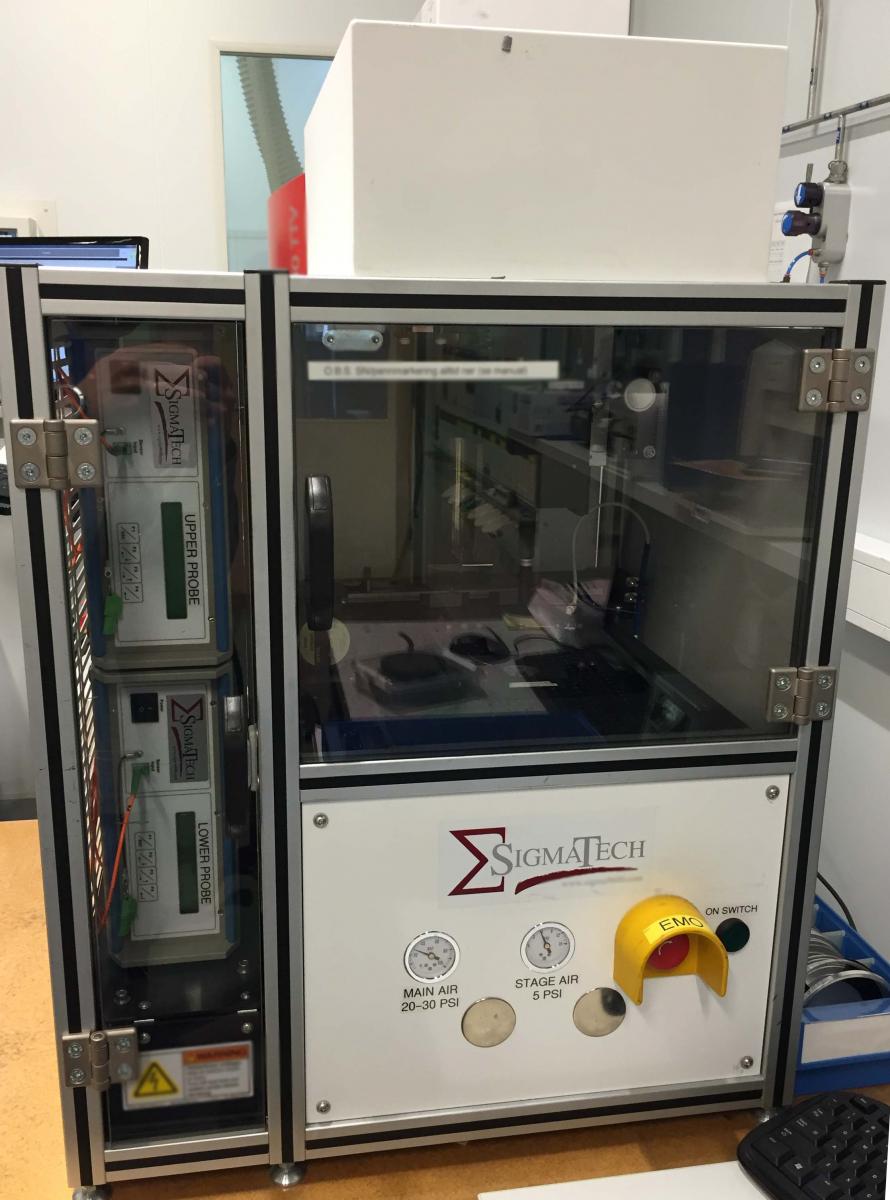 SIGMATECH UltraMap S-100 Wafer Tester used for sale price #9152460 ...