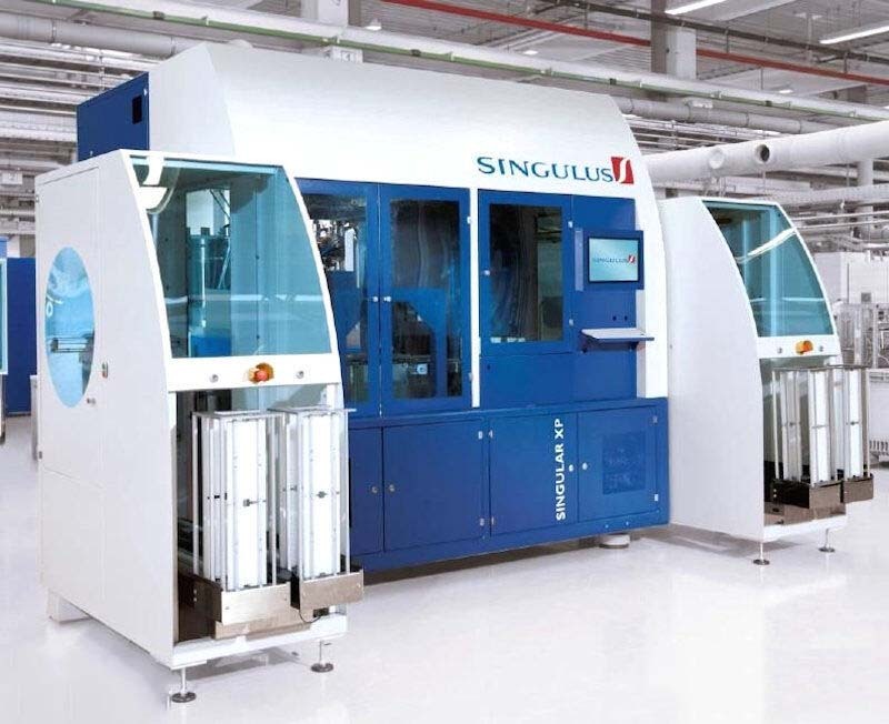 SINGULUS / STANGL Singular XP ISE 에처/애셔 판매 가격 #293752400, 2015에 사용됨 ...