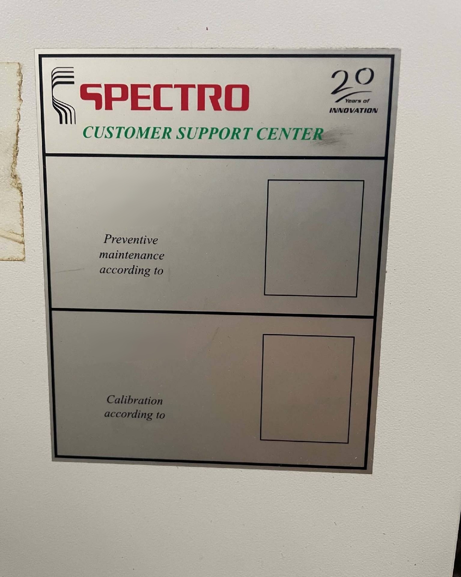 SPECTRO Spectromax Spectrometer used for sale price #293759878, 2003 ...