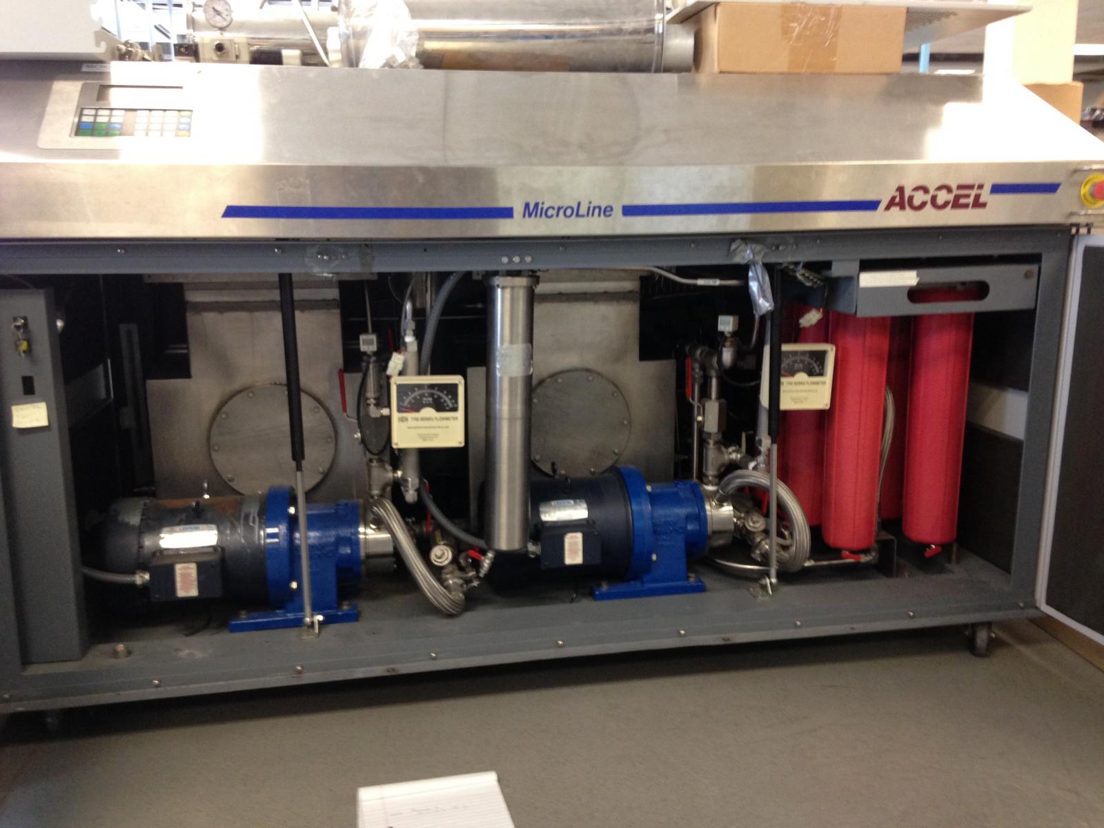 SPEEDLINE / ACCEL MicroLine PCB 납땜 기계 판매 가격 #9110569, 1996에 사용됨 > CAE에서 구매