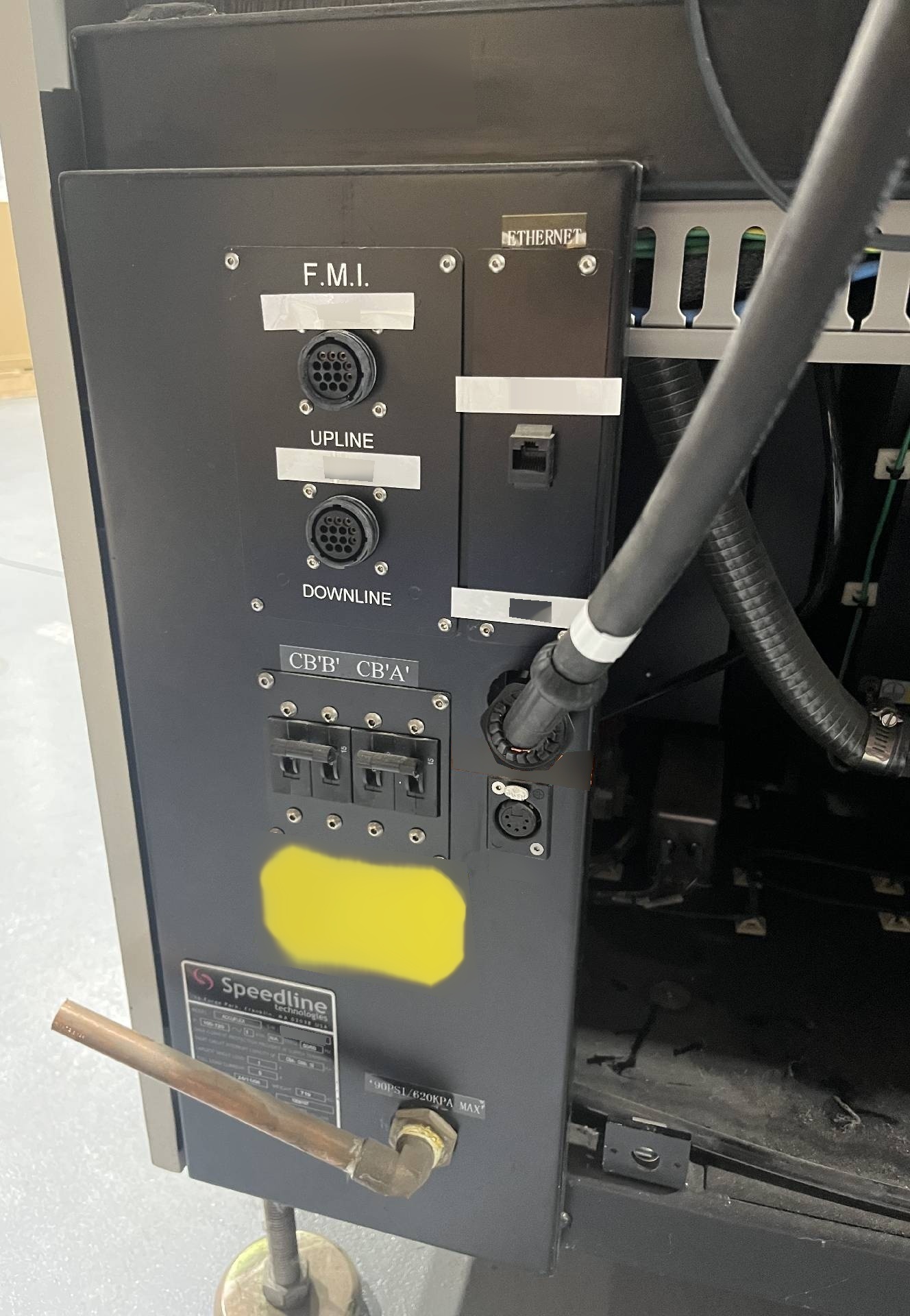 SPEEDLINE / MPM Accuflex Printer used for sale price #293813178, 2003 ...