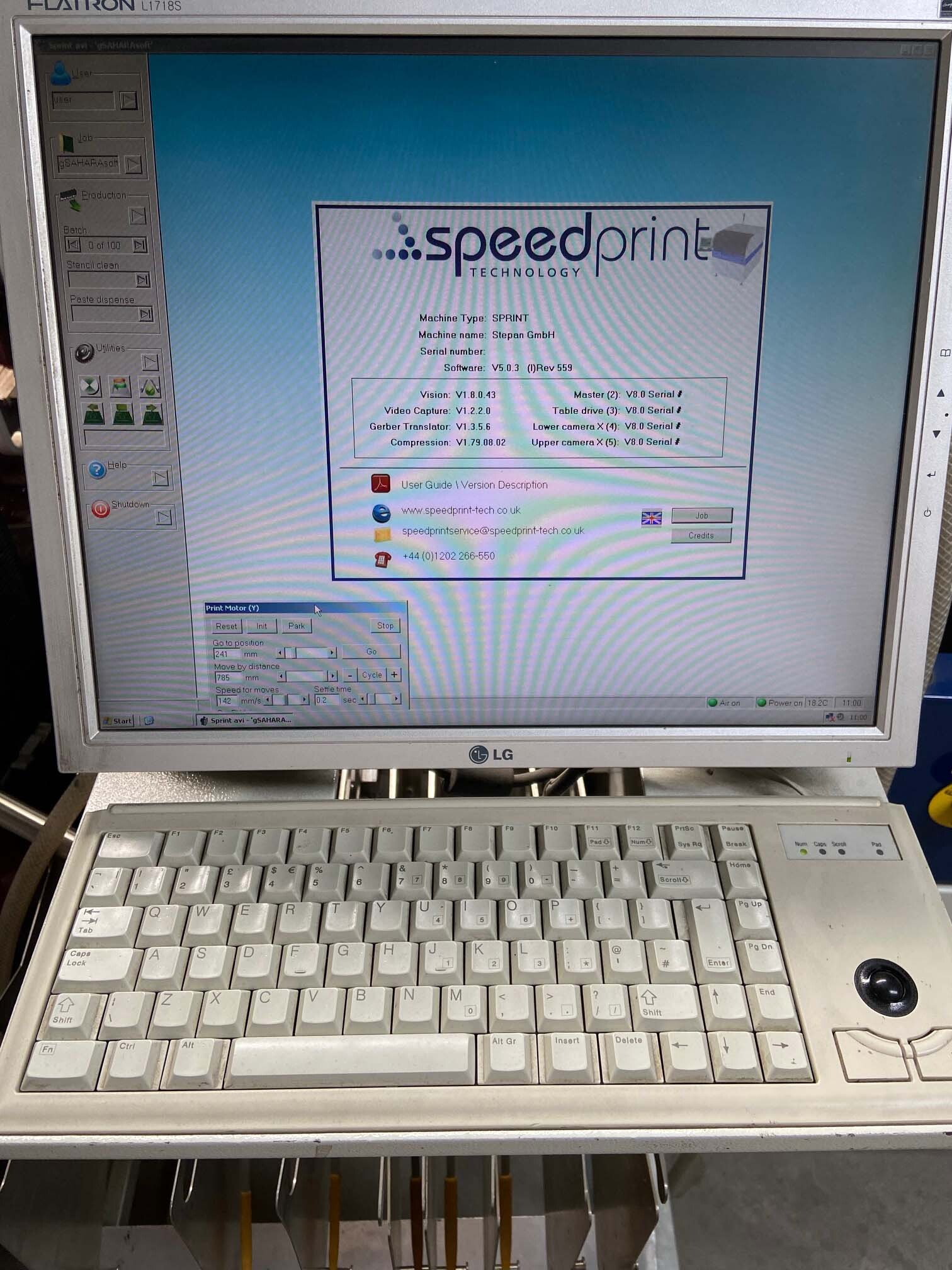 SPEEDPRINT AVI 300 Printer used for sale price #293769900, 2008 > buy ...