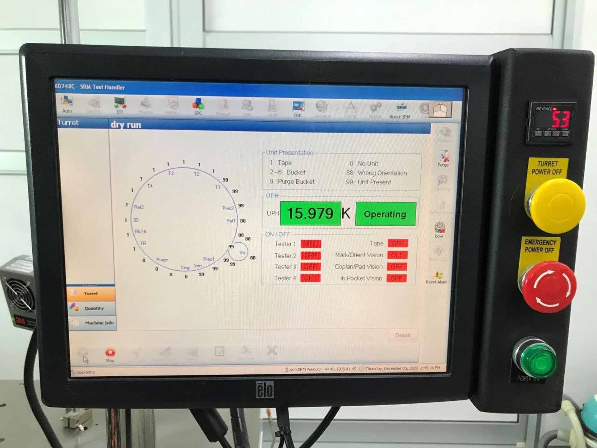 SRM XD 248 Handler 사용됨 판매용 가격 #9315491, 2009 > 구매 로부터 CAE